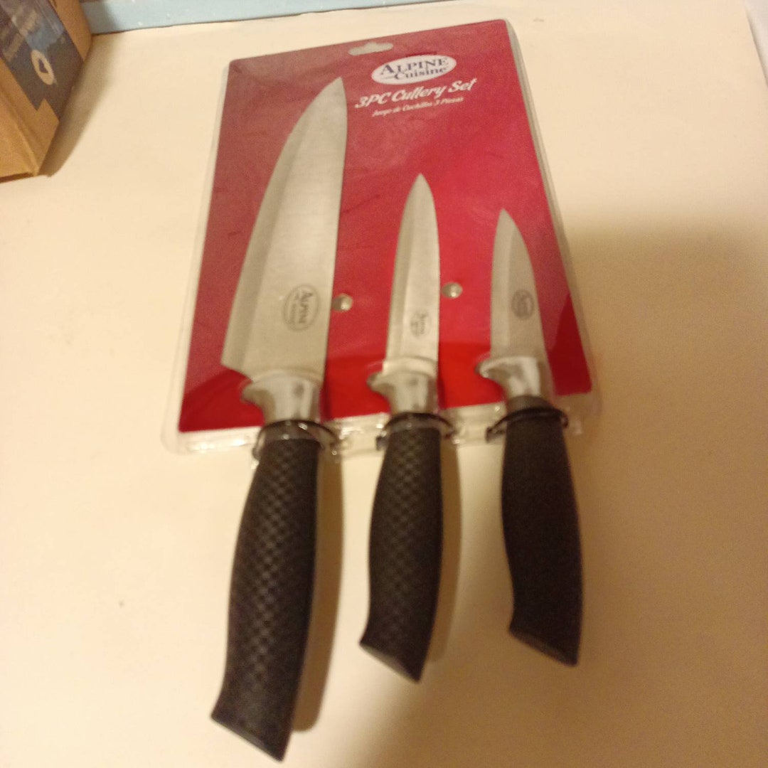 Alpine Cuisine 3 Piece Cutlery Set KNIVES - Etsy