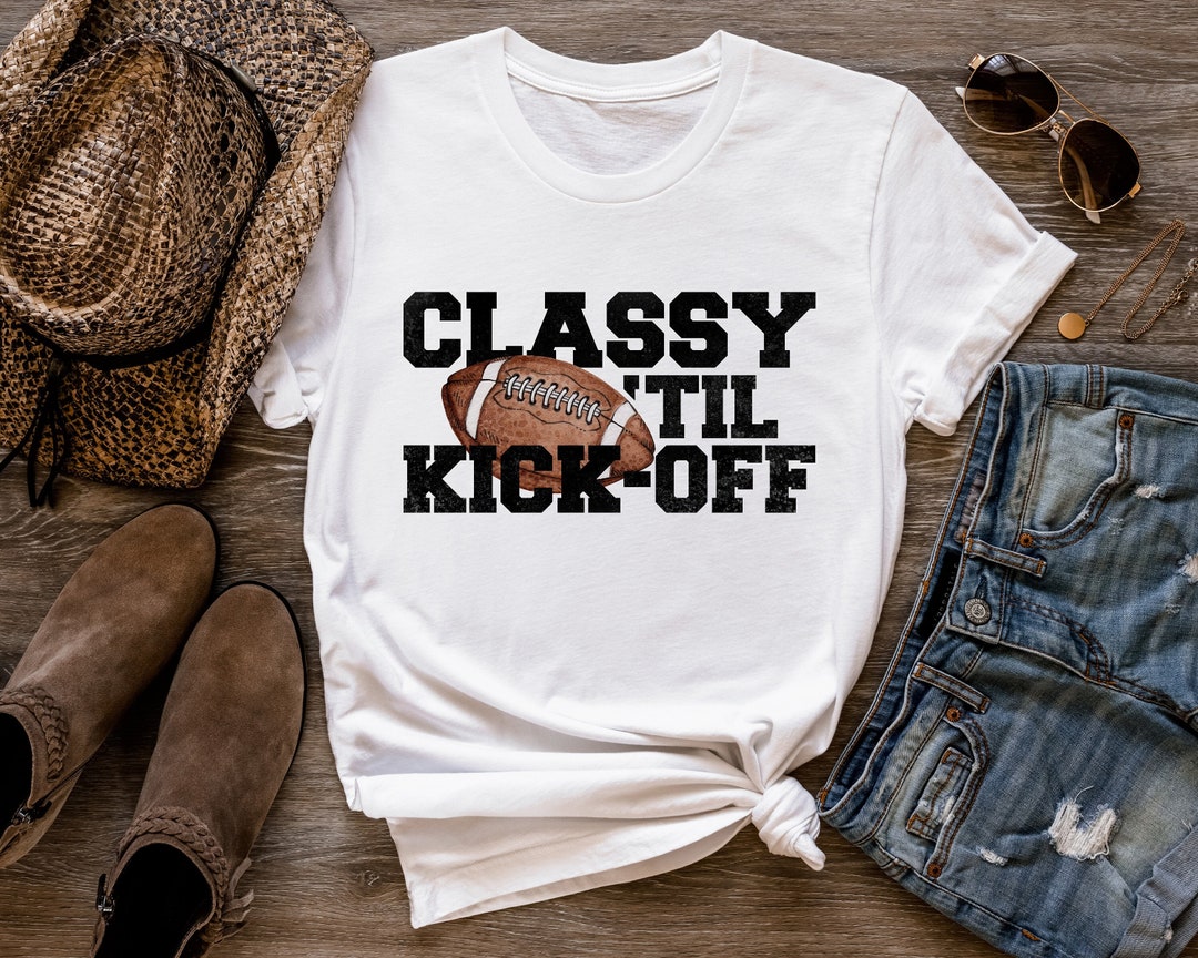Funny Football T-shirt, American Football Season Shirt Apparel Tee ...
