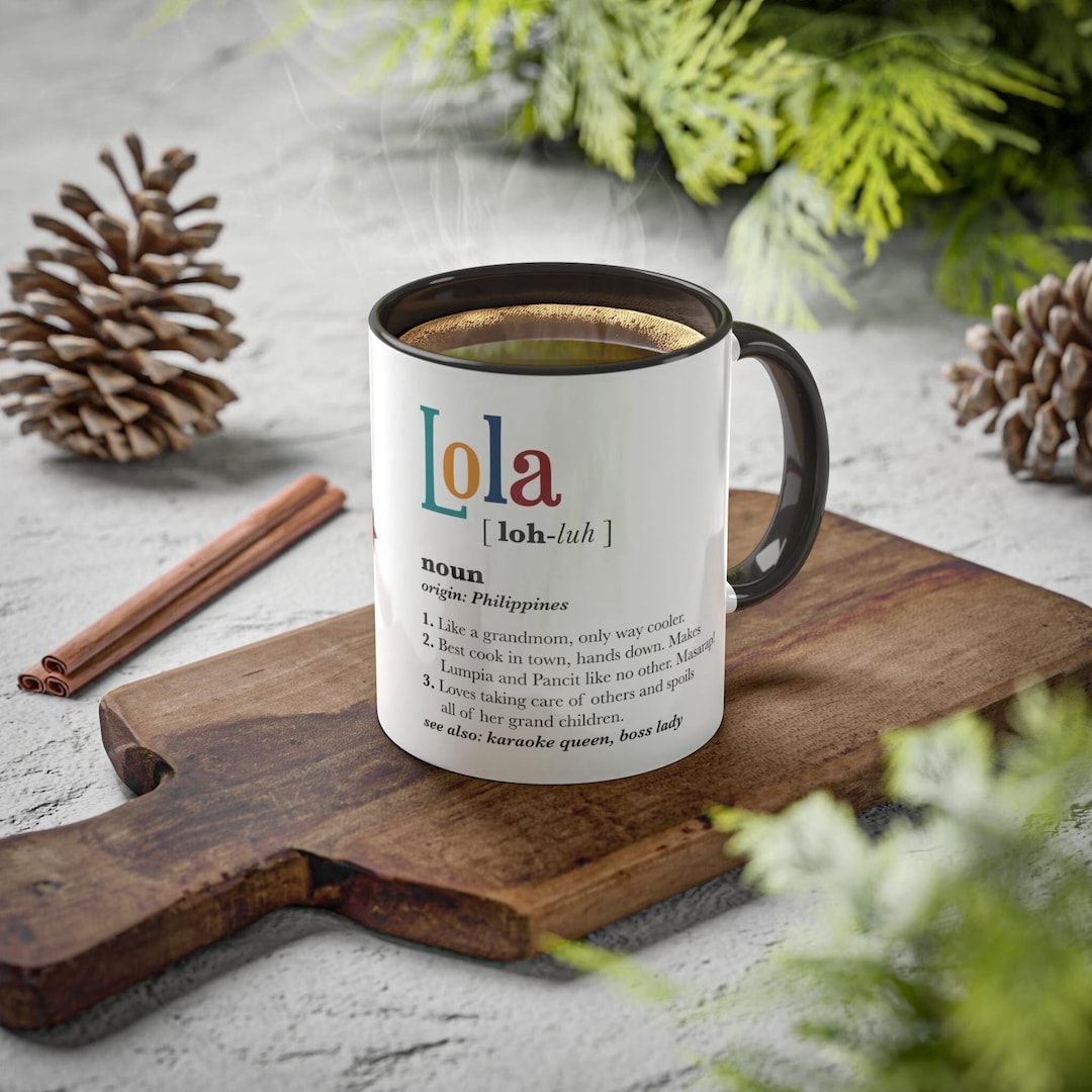Lola Mug, Funny Filipina Lola Mug, Philippines Lola Mug, Lola ...