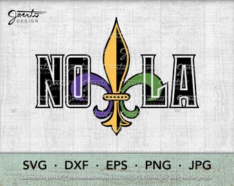 Nola New Orleans Svg - Etsy