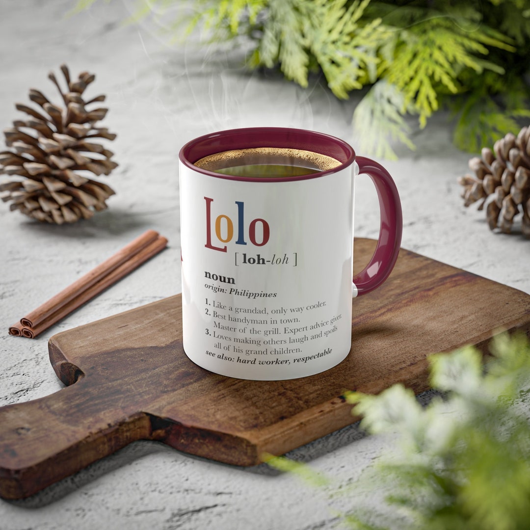 Lolo Mug, Filipino Lolo Mug, Philippines Lolo Mug, Lolo Definition Mug ...