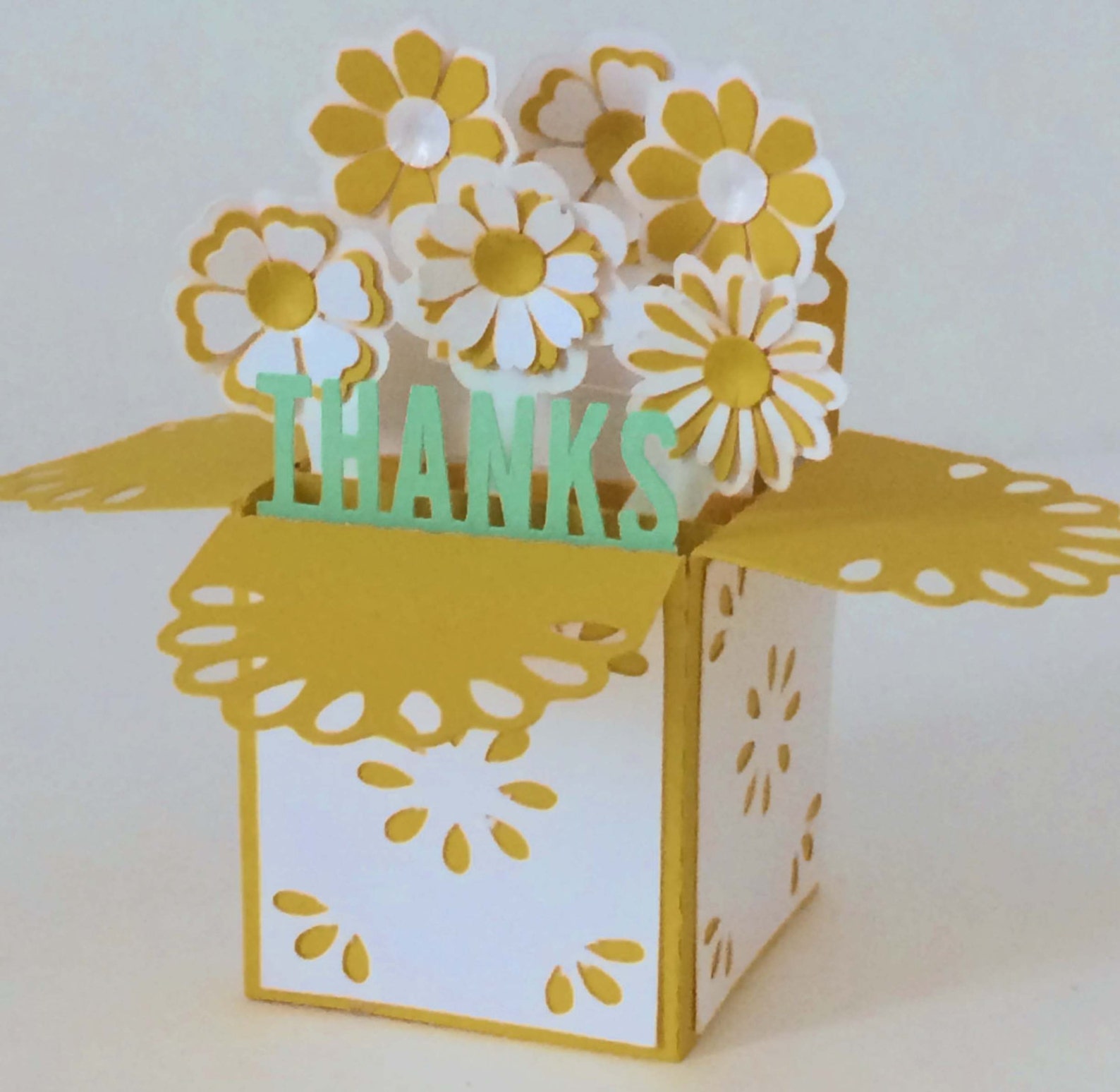 MINI Card in A Box Duo 3D SVG - Etsy