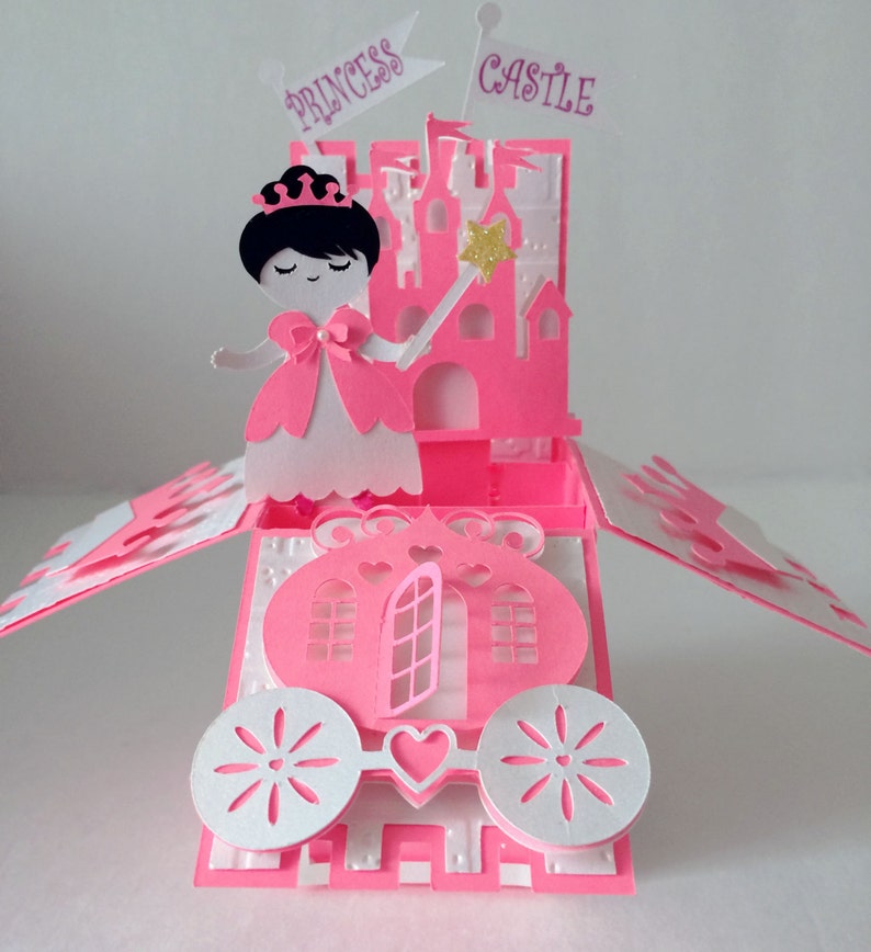 Princess Castle Card In A Box | Etsy