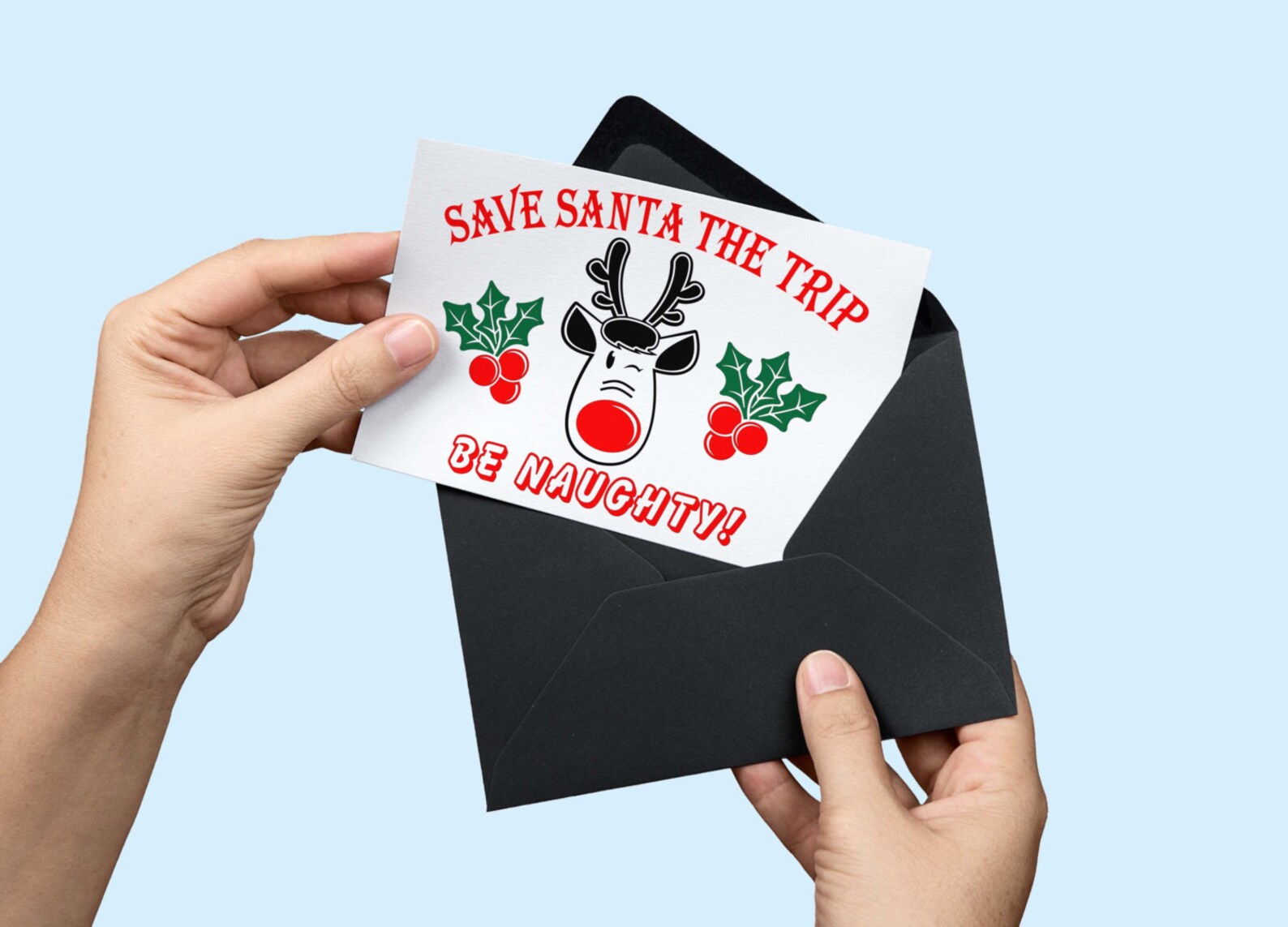 Save Santa the Trip Art SVG - Etsy