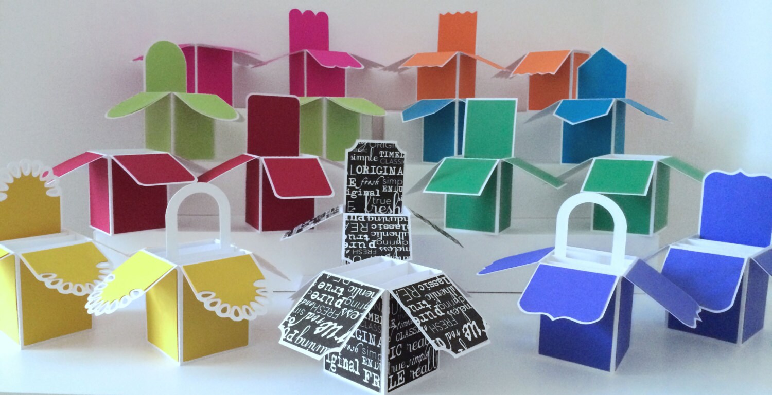 Card in A Box 3D SVG 9 Styles 18 Patterns Plus Extras | Etsy