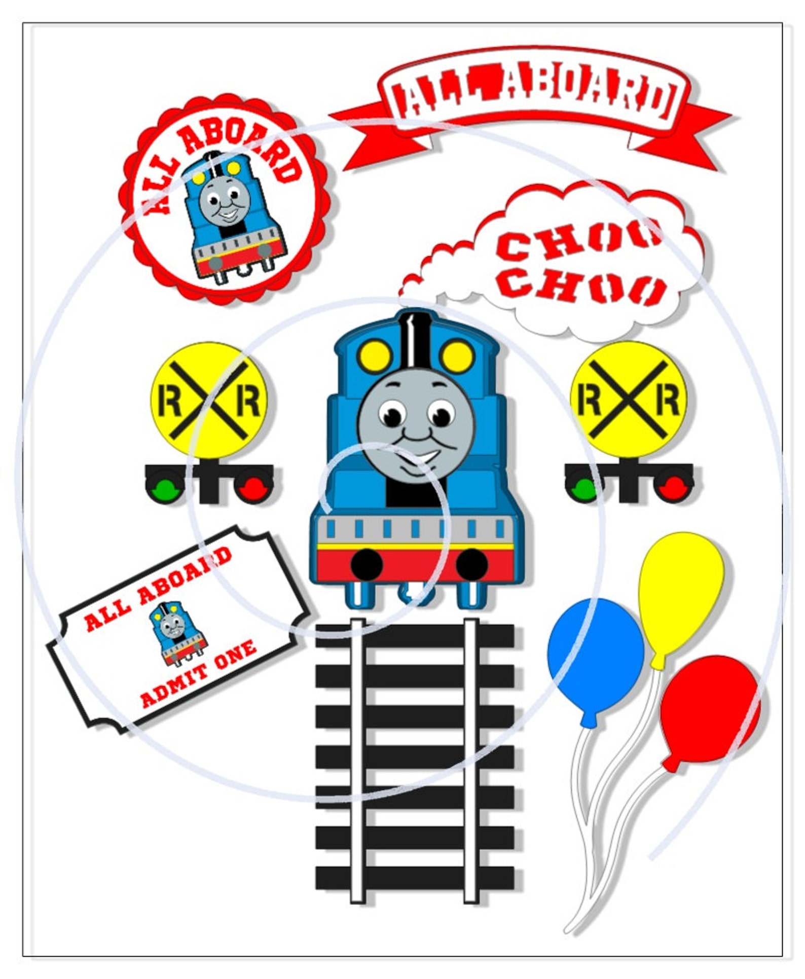 Train Card in A Box 3D SVG - Etsy