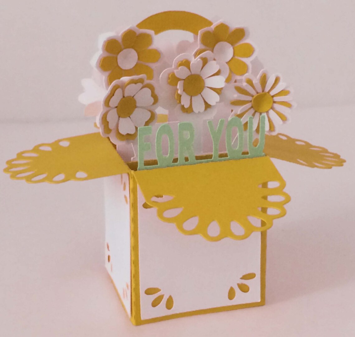 MINI Card in A Box Duo 3D SVG - Etsy