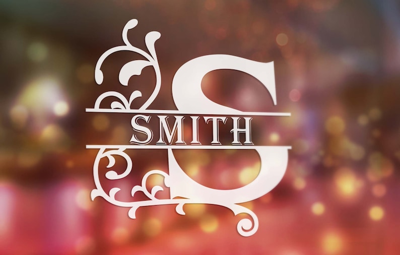 Split Font 1 SVG - Etsy