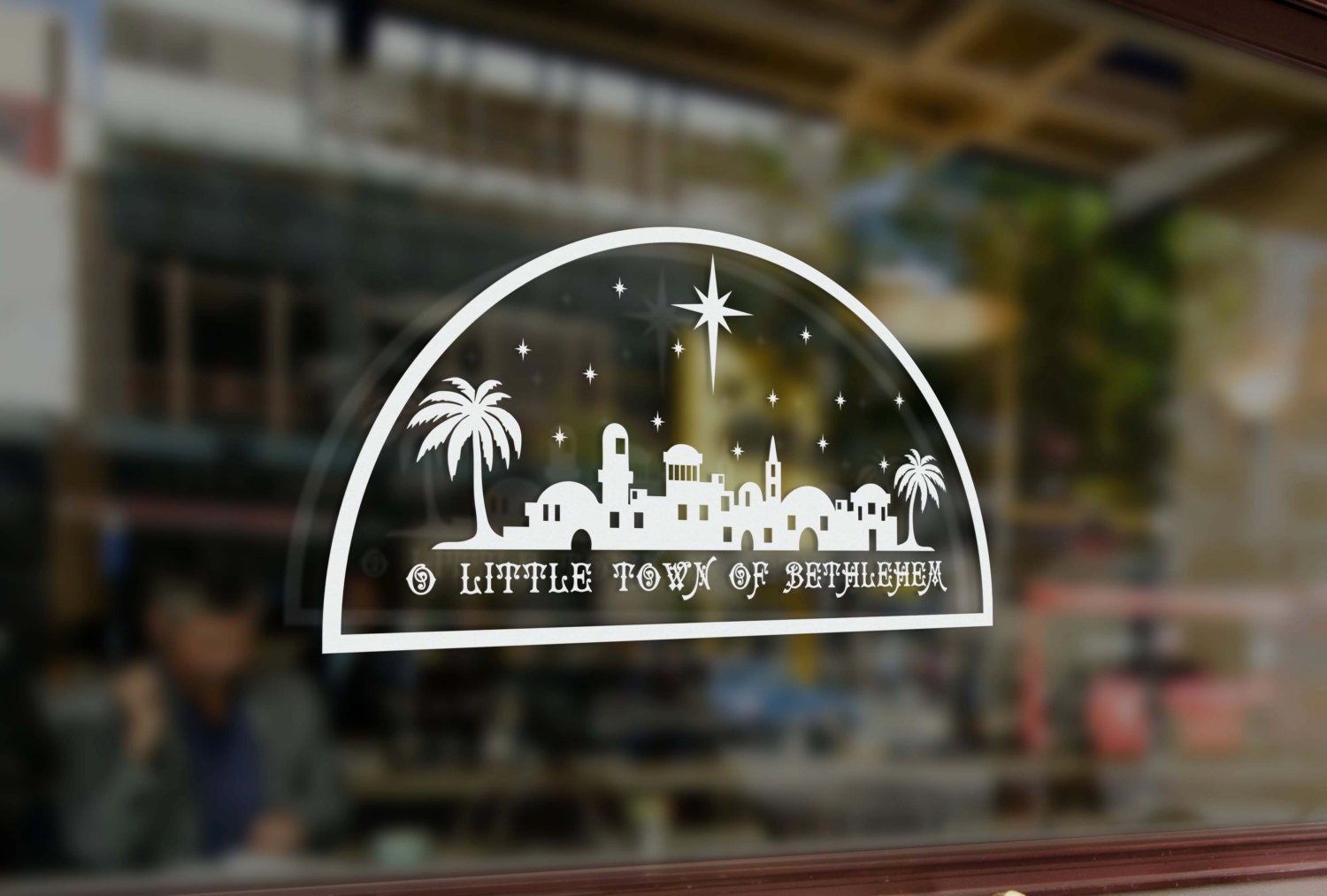 O Little Town of Bethlehem Art SVG - Etsy