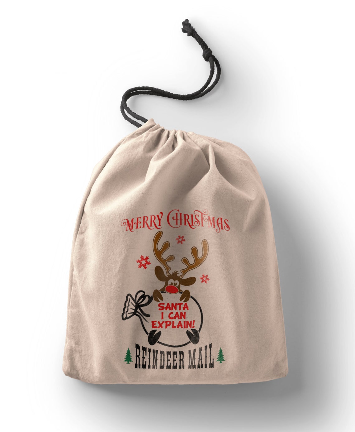 Santa Sack 2 Christmas Art SVG - Etsy