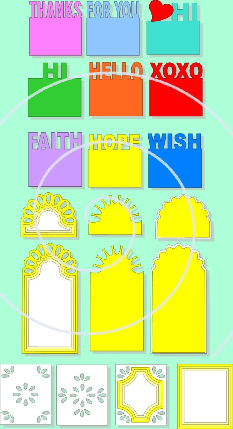 MINI Card in A Box Duo 3D SVG - Etsy Australia