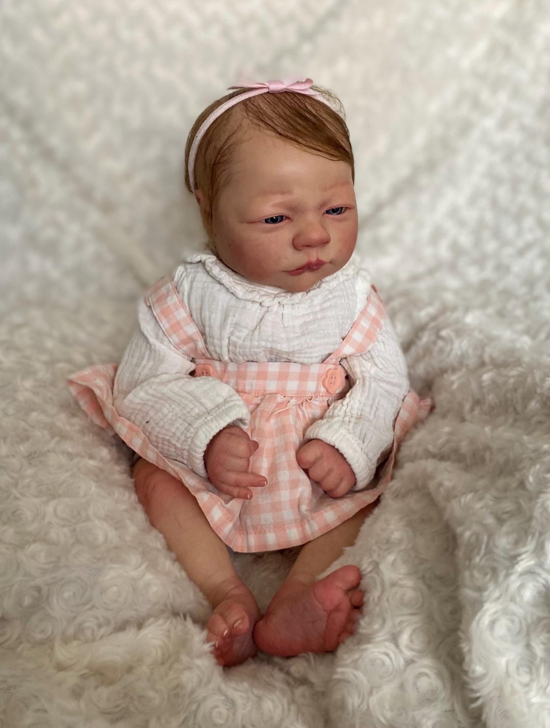 Realborn Alma Collectible Art Vinyl Hyper Realistic Newborn Therapy ...