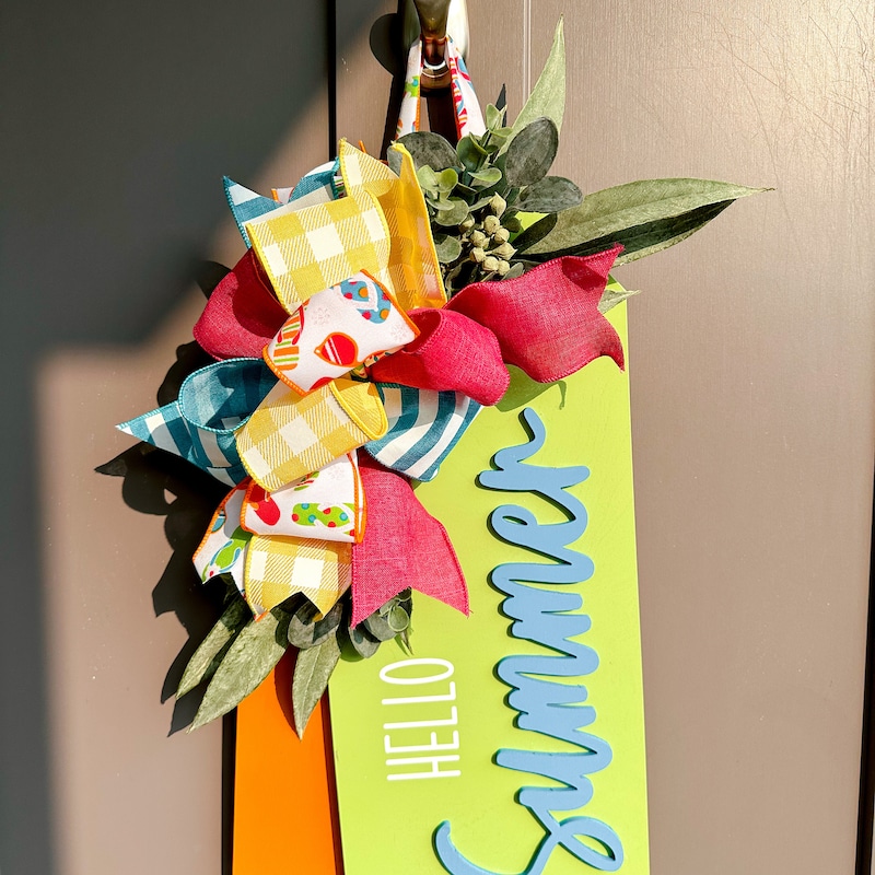 Summer Door Decor - Etsy