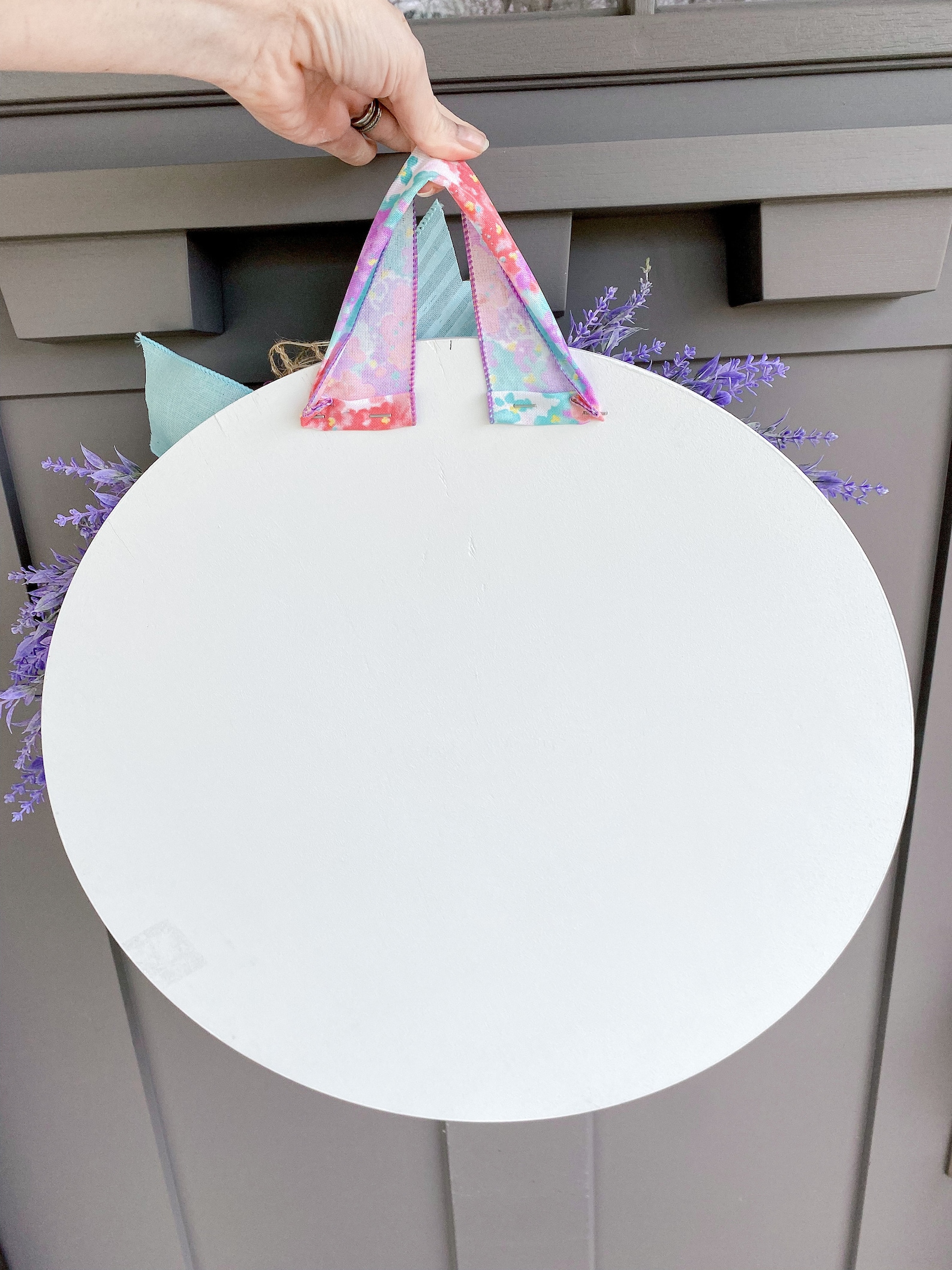 Hello Spring Wood Door Hanger Front Door Decor Spring - Etsy