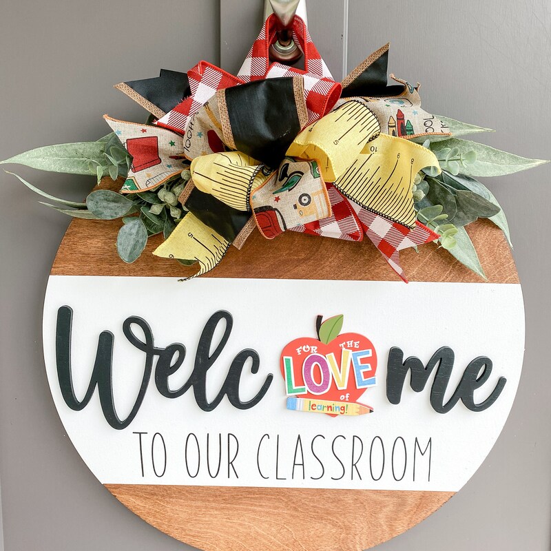 Classroom Welcome Sign - Etsy