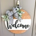 Front Door Decor Tag Door Hanger Home Sweet Home Front Door Sign ...