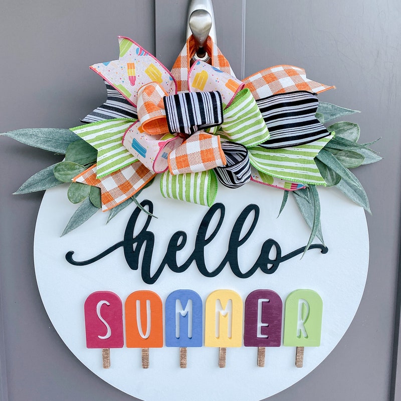 Summer Door Sign - Etsy