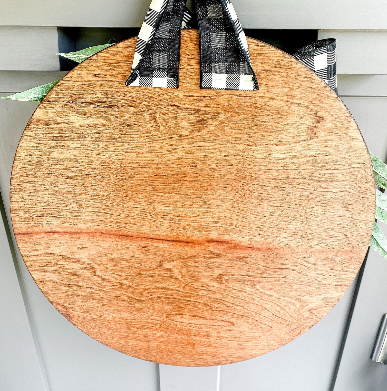 Front Door Decor Welcome Round Wood Sign Front Door - Etsy