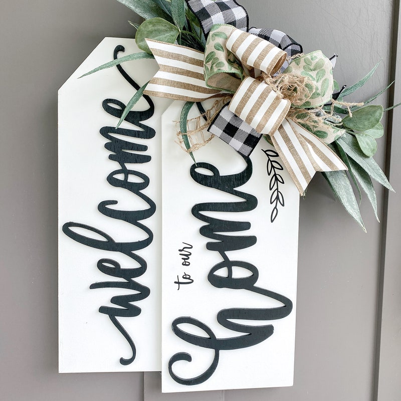 Front Door Sign - Etsy