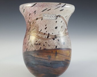 Gozo Glass Vase - Etsy