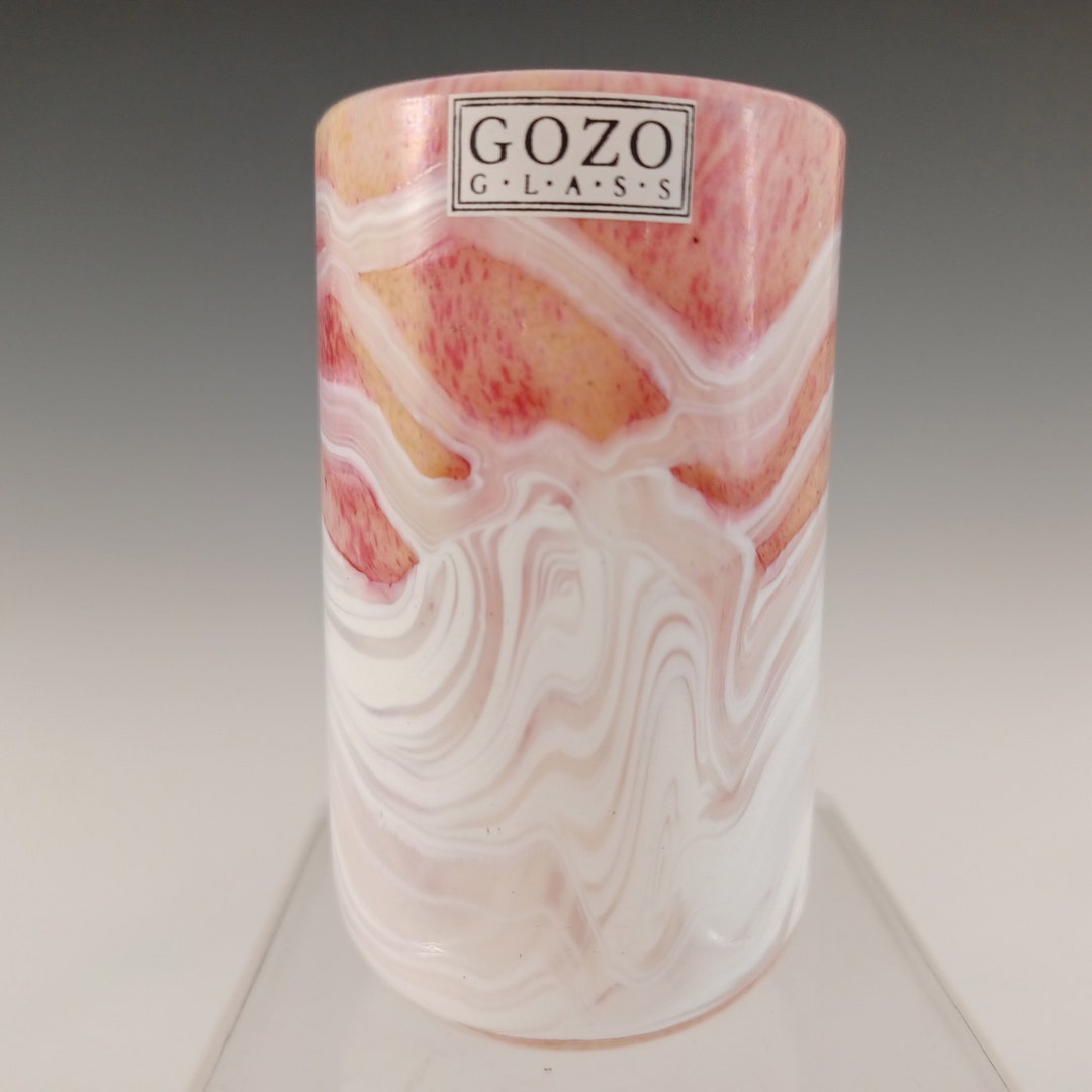 SIGNED & LABELLED Gozo Maltese Glass 'sunshine' Vase - Etsy