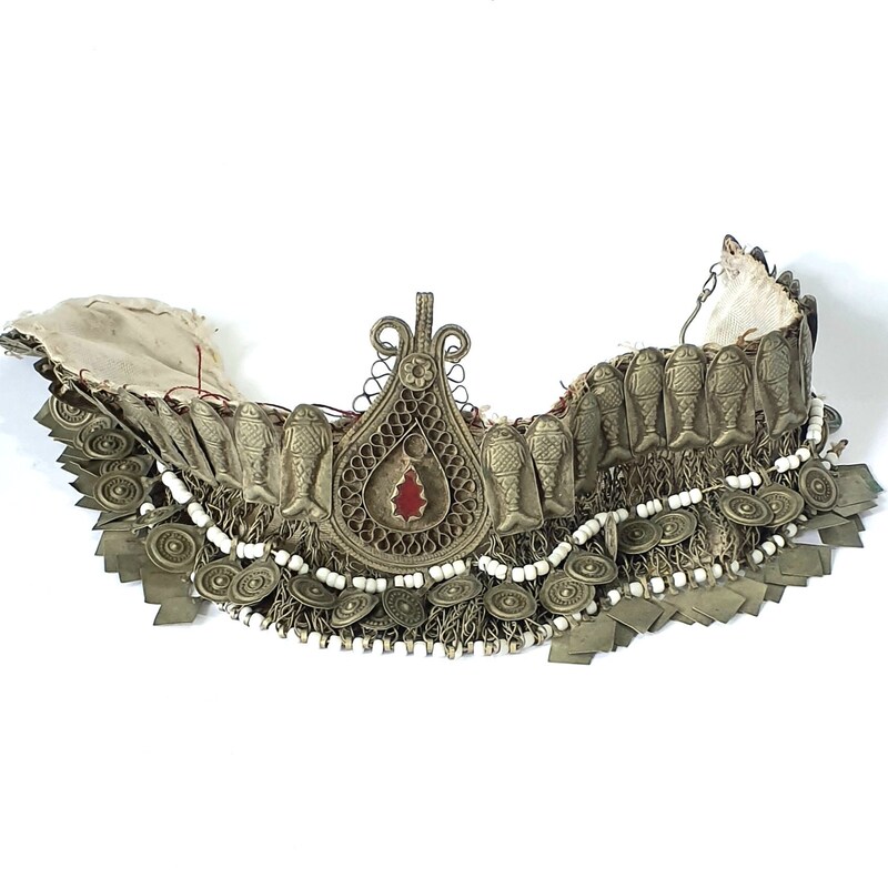 Silver Head Piece - Etsy