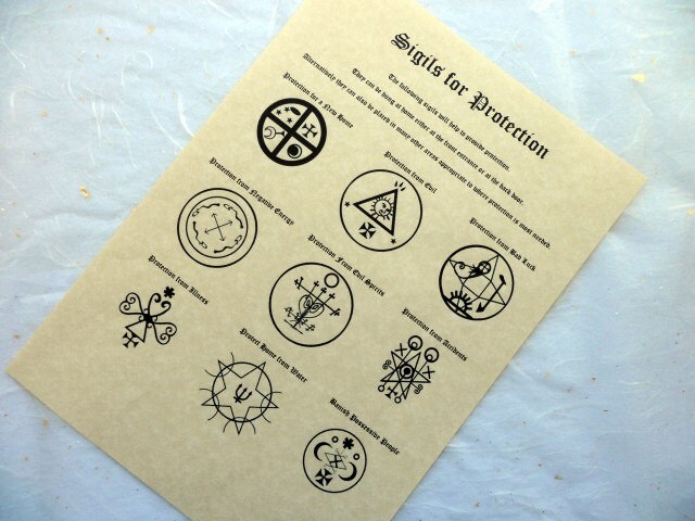 Wiccan Protection Sigils