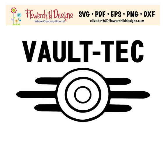 Fallout Vault-tec Logo SVG Cut File Apparel T-shirt - Etsy Finland