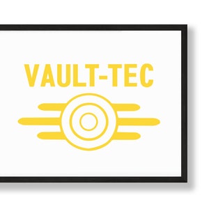 Fallout Vault-tec Logo SVG Cut File: Gamer Gift (digital Download) - Etsy