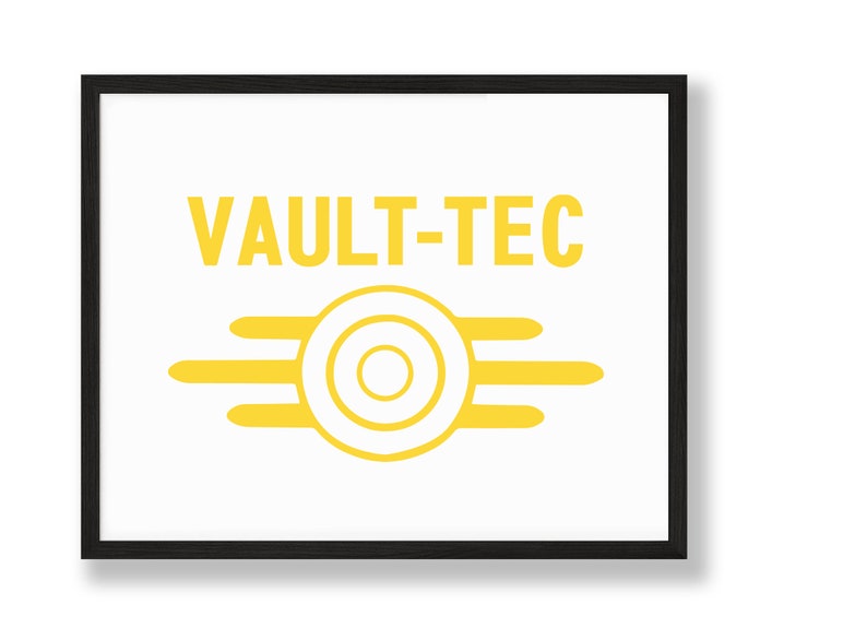 Fallout Vault-tec Logo SVG Cut File: Gamer Gift (digital Download) - Etsy