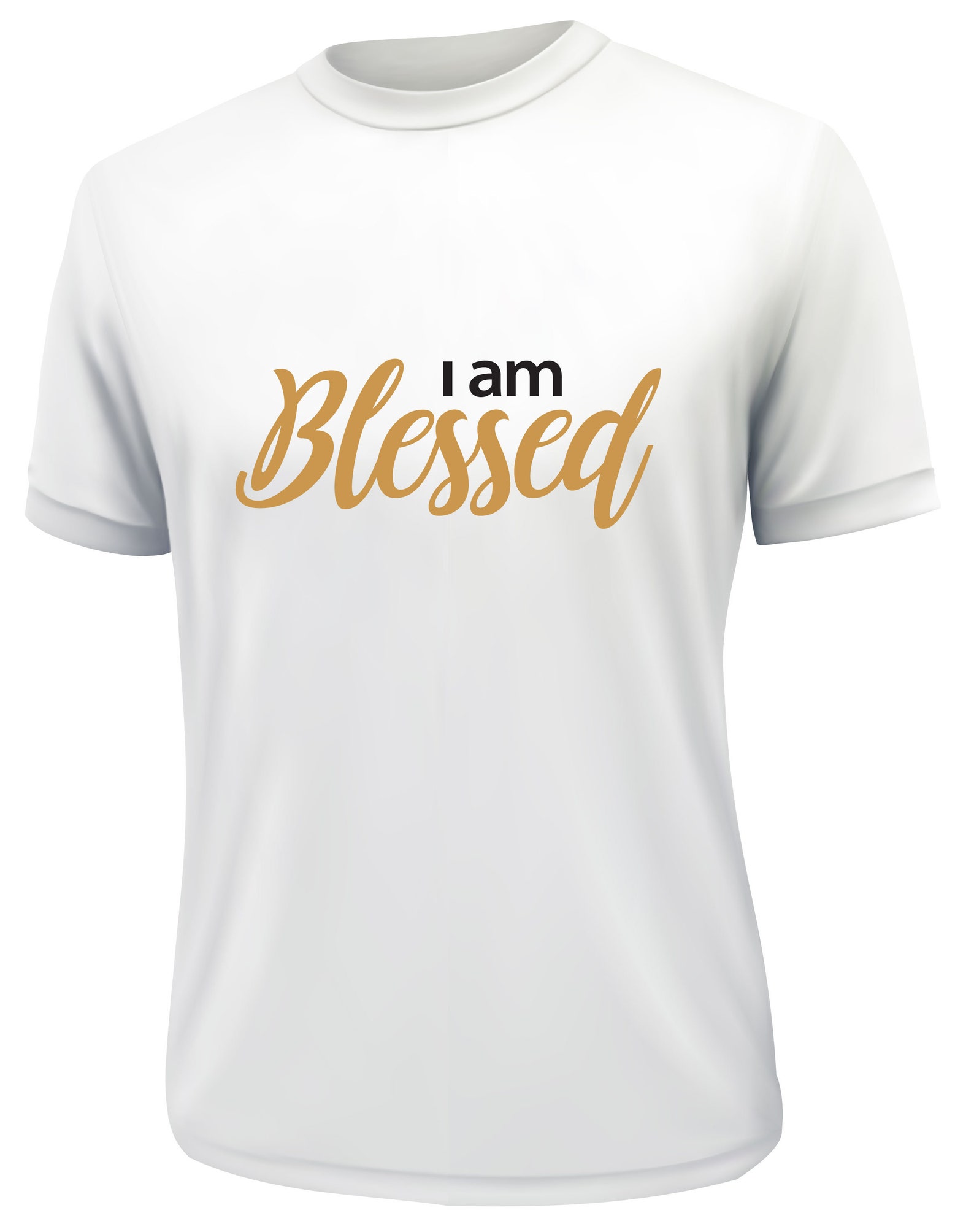 Inspirational I Am Blessed SVG Cricut Silhouette Cut - Etsy