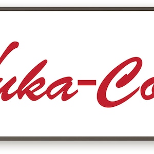 Fallout Nuka-cola Logo SVG Cut File: Gamer Apparel (digital Download ...
