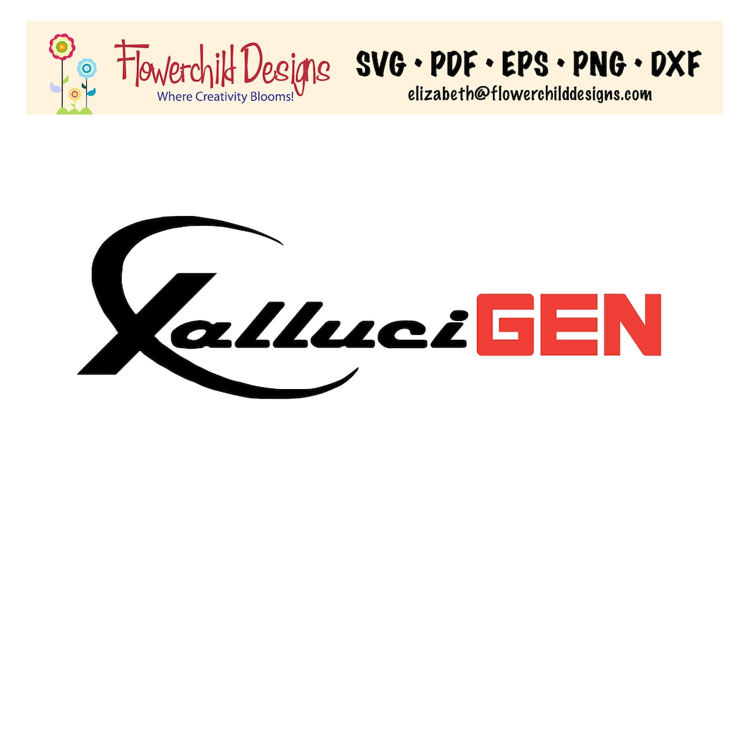 Fallout Hallucigen Logo - SVG - Cut File - Apparel - T-shirt - Gamer ...