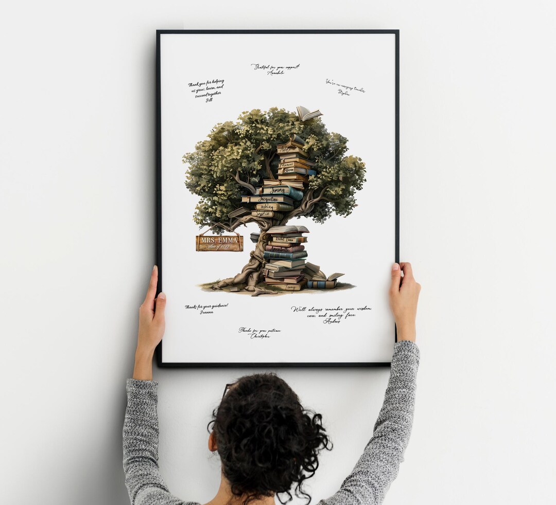 Teacher Retirement Gift, Farewell Guestbook, Teacher's Day Gift ...