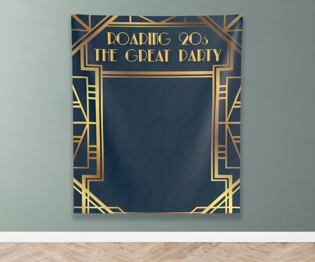 Custom Baroque Theme Backdrop, Great Gatsby Event Backdrop, Vintage ...