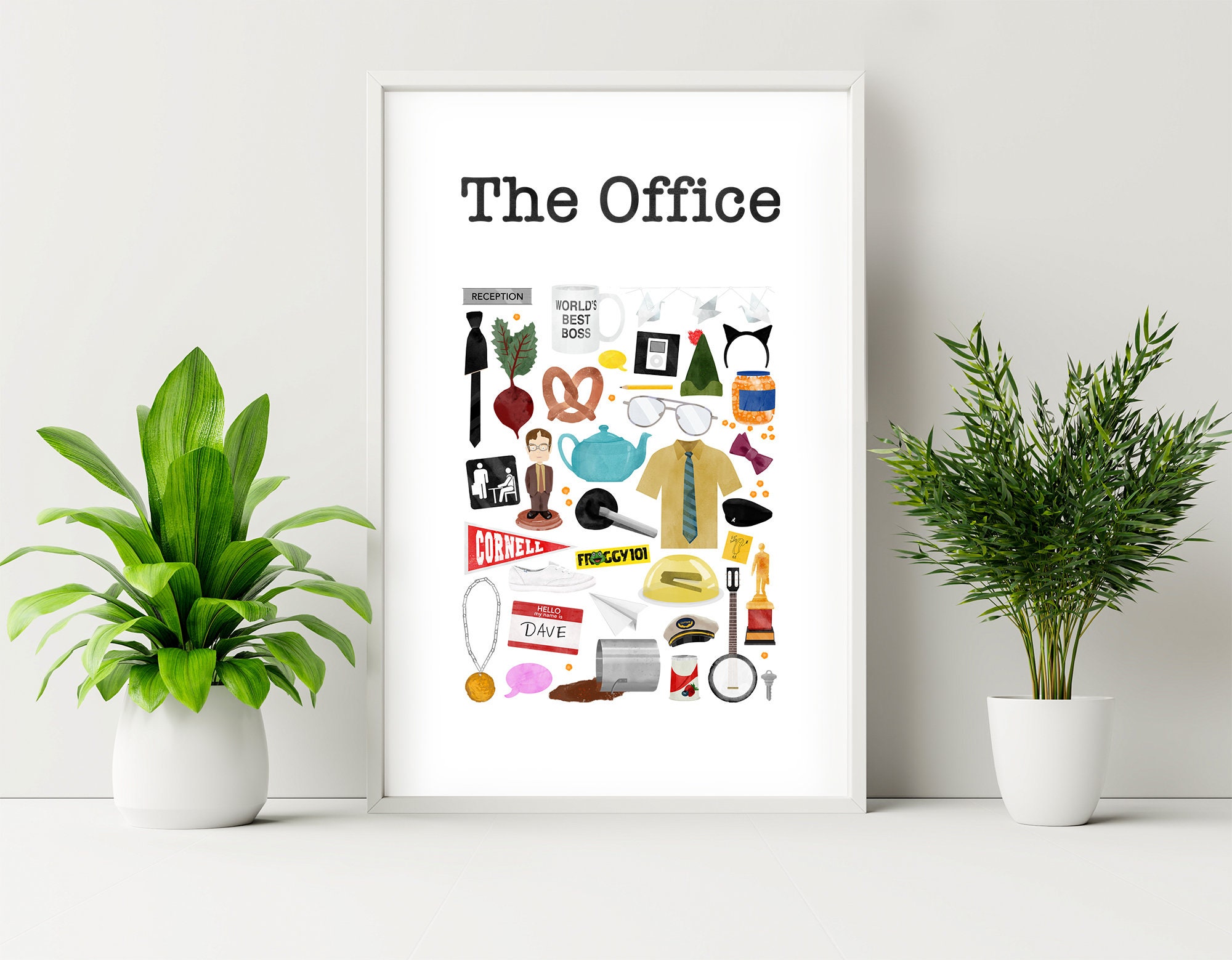 The Office Poster the Office TV Show Collage Digital - Etsy