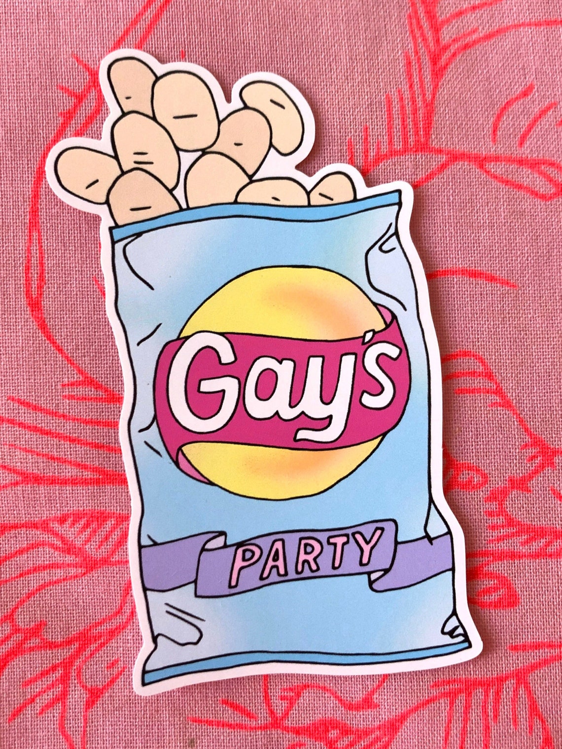 Gay Snack Sticker Pack Vinyl Sticker Lovestruck Prints | Etsy Canada