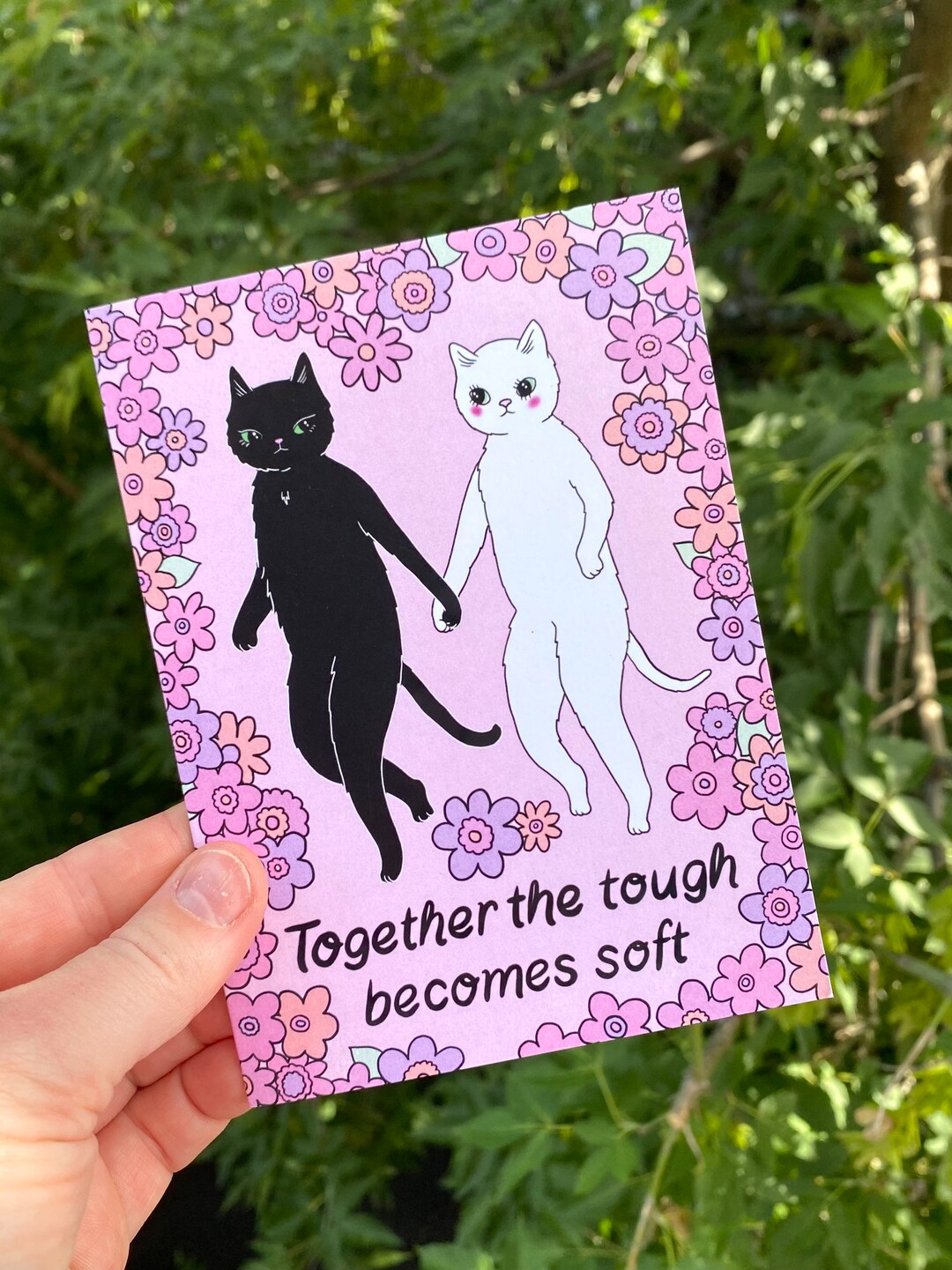 Together Card Support Greeting Card Lovestruck Print - Etsy