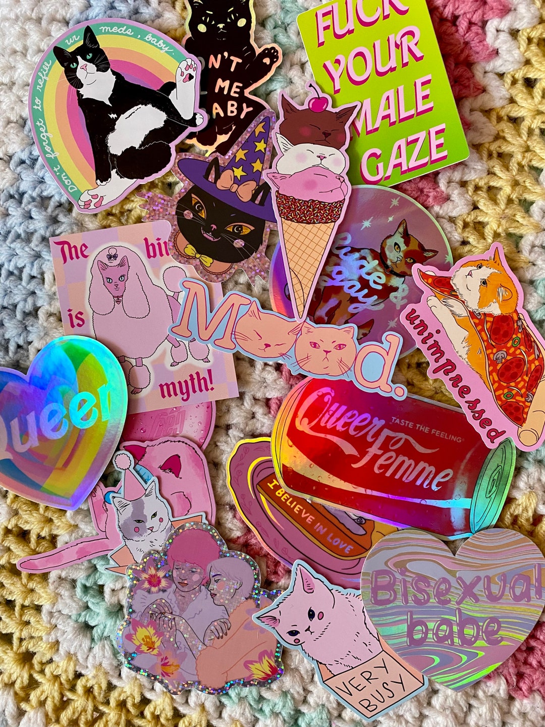 Choose 3 Stickers - Sticker Pack - Vinyl Sticker - Lovestruck Prints - Etsy