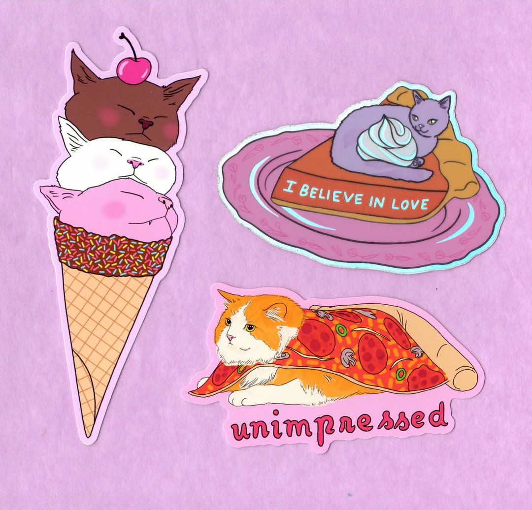 MOOD Sticker Pack Vinyl Sticker Lovestruck Prints - Etsy