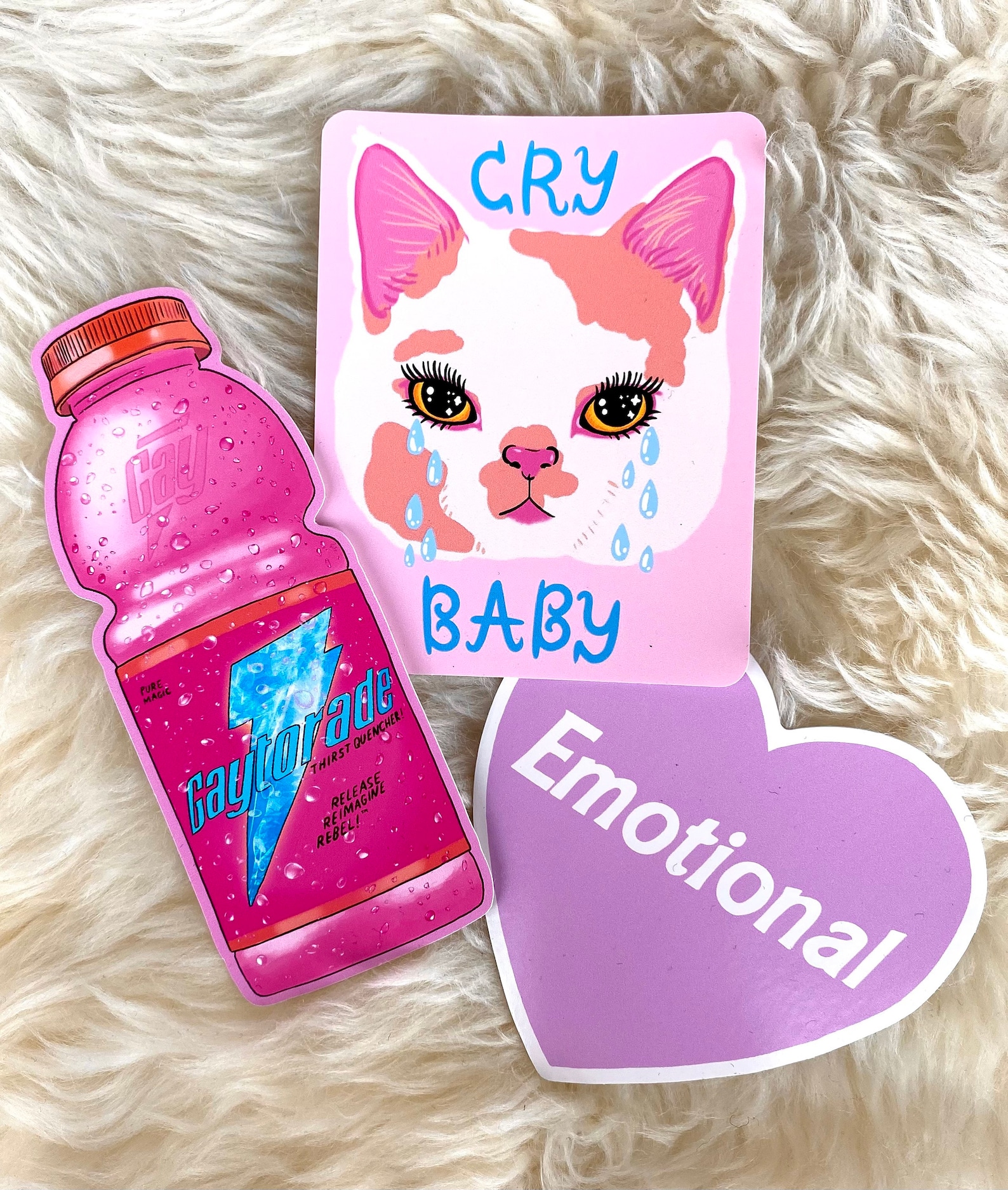 Choose 3 Stickers Sticker Pack Vinyl Sticker Lovestruck - Etsy