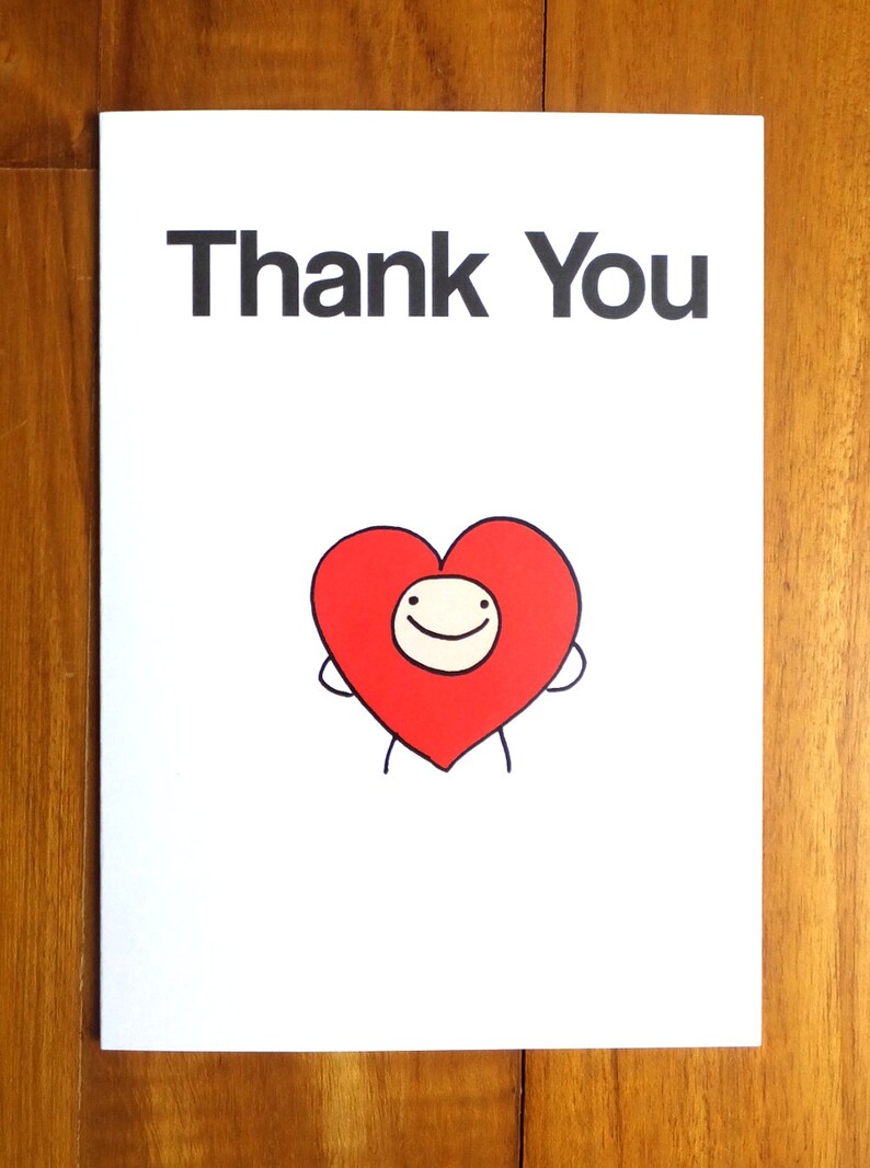 Cheeky Funny Silly Rude Thank You Card - Etsy