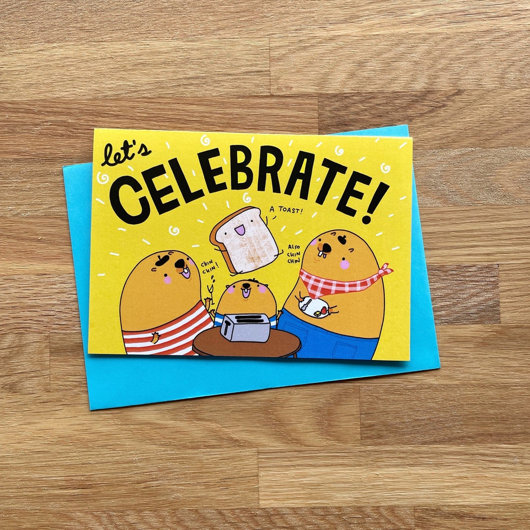 Congratulations Card // Congratulations Pun Card // Celebratory Card ...