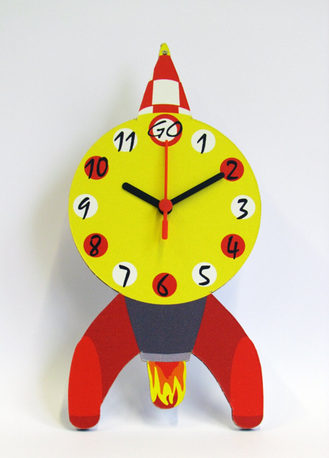 Clock | Rocket - Etsy