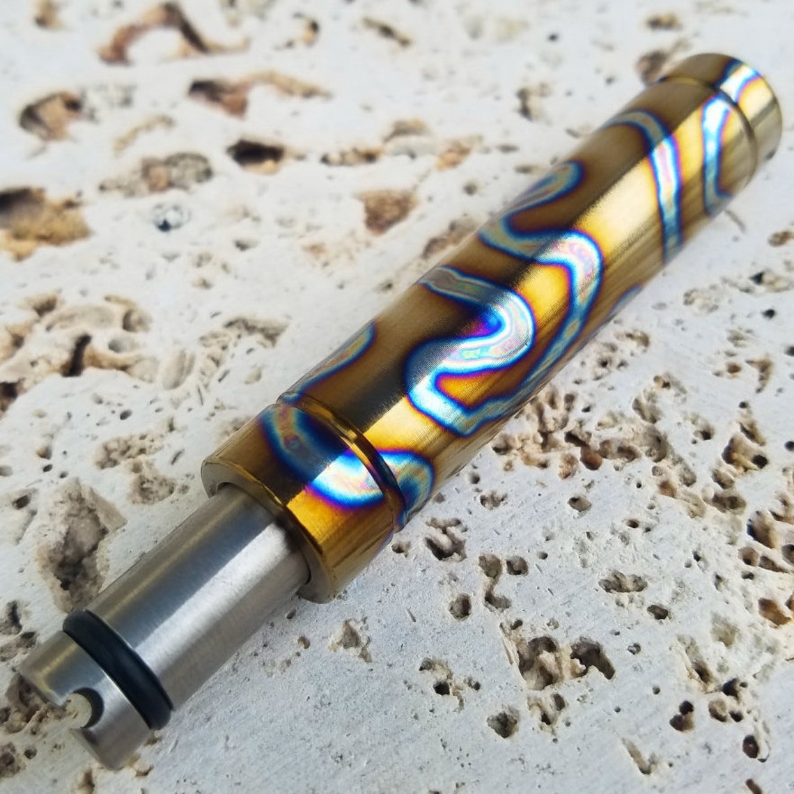 Tisurvival Titanium Fire Piston - Etsy