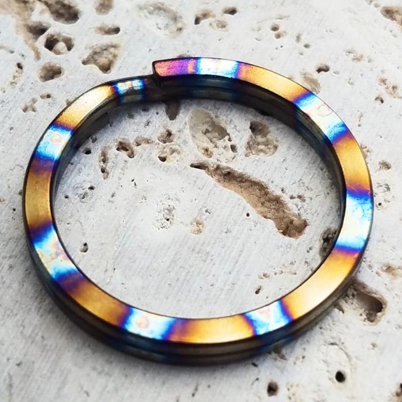 Split Ring Key Ring - Etsy