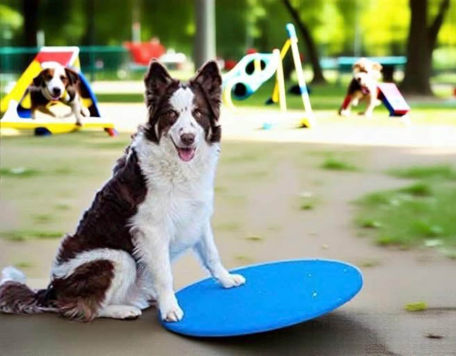 Dog Agility Equipment- Wobble Board 24" Round - Etsy