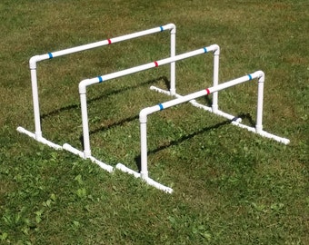 Dog Agility Single Double Bar Jump AKC Reg. Size Superior Quality ...