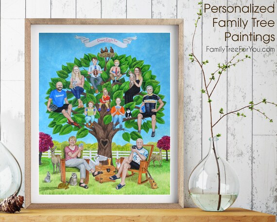 Family Tree Painting Ideas