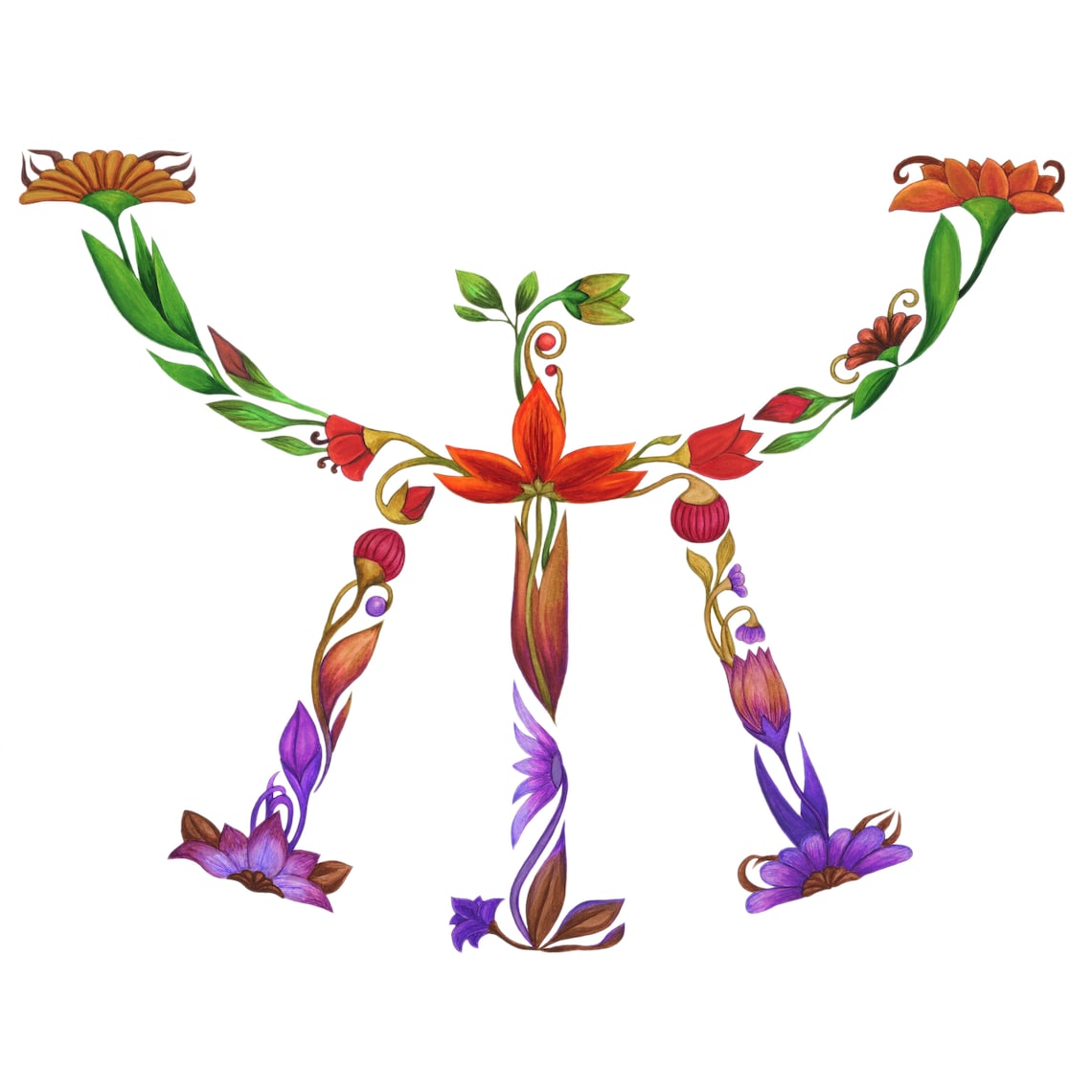 Arte símbolo de prosperidad. Símbolo de abundancia. Crea - Etsy España